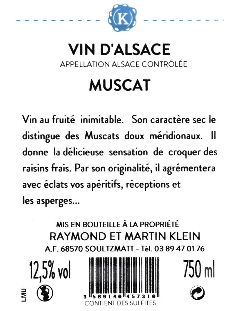 MUSCAT 2022 (Tradition) - 7,50€